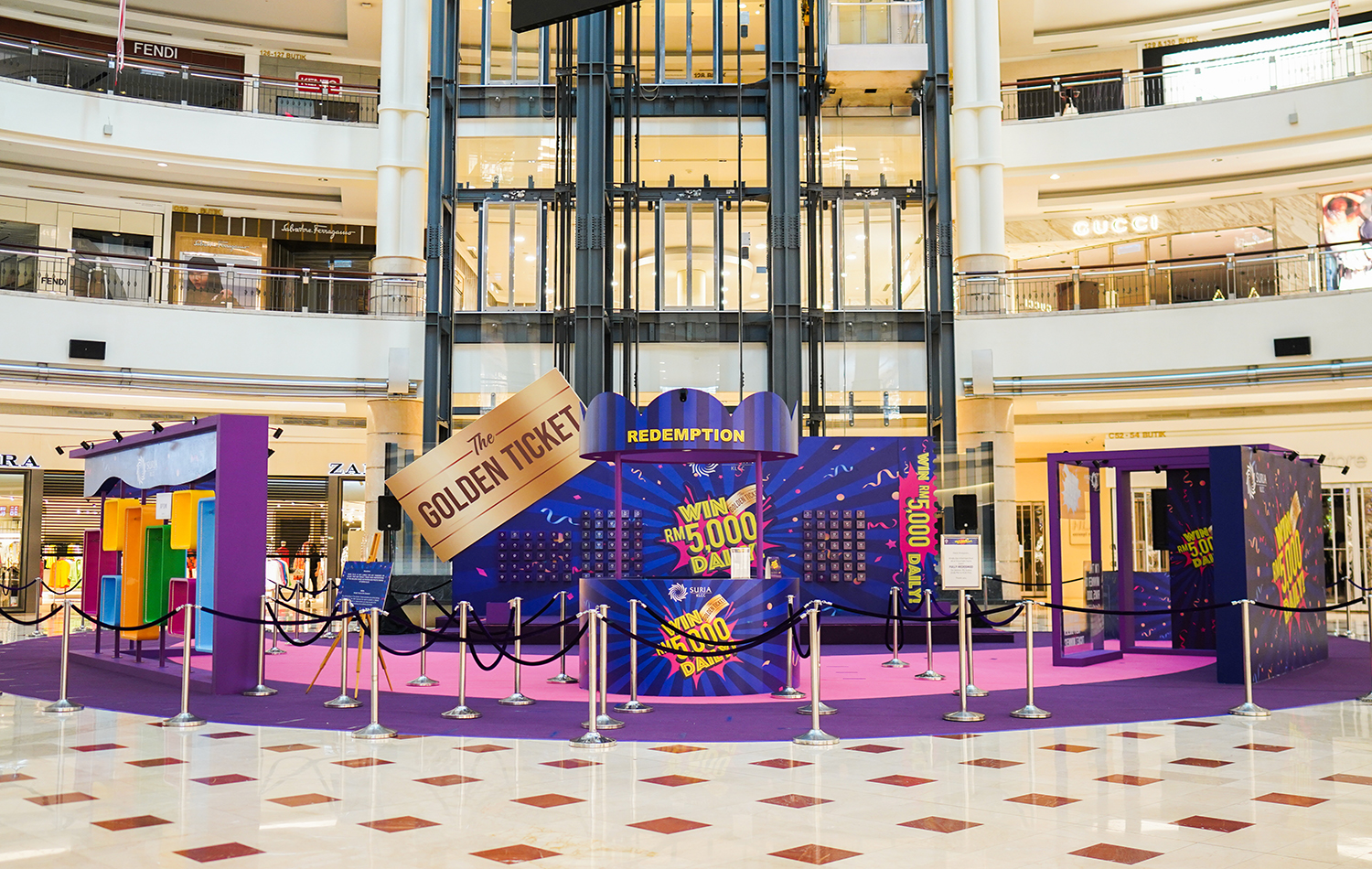 THE GOLDEN TICKET CAMPAIGN RETURNS TO SURIA KLCC WITH A TOTAL OF RM500 ...