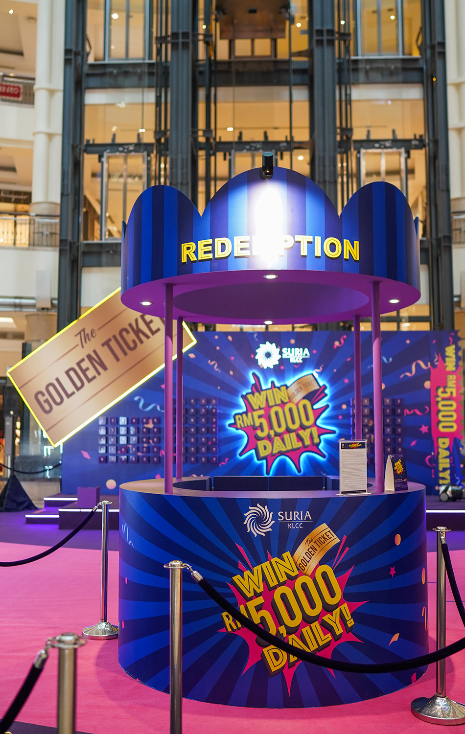 THE GOLDEN TICKET CAMPAIGN RETURNS TO SURIA KLCC WITH A TOTAL OF RM500 ...